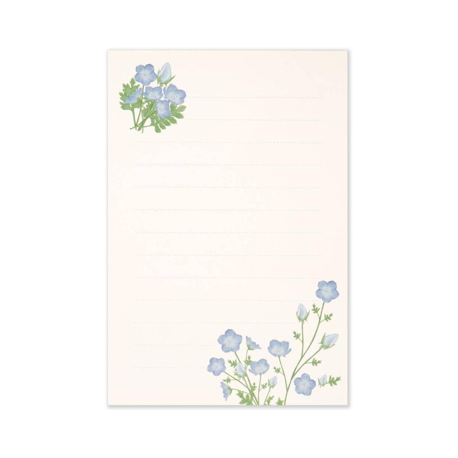 はがき箋 ネモフィラが咲く丘｜hgs-449 : hgs-449 : フロンティアYahoo!ショップ - 通販 - Yahoo!ショッピング