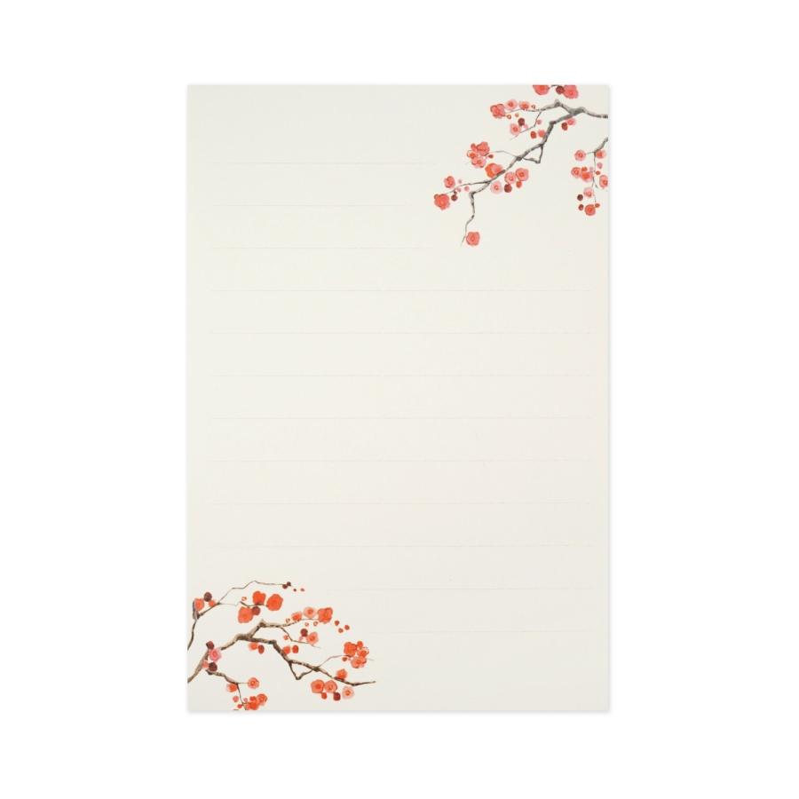 はがき箋 しだれ梅｜hgs-464 : フロンティアYahoo!ショップ - 通販 - Yahoo!ショッピング