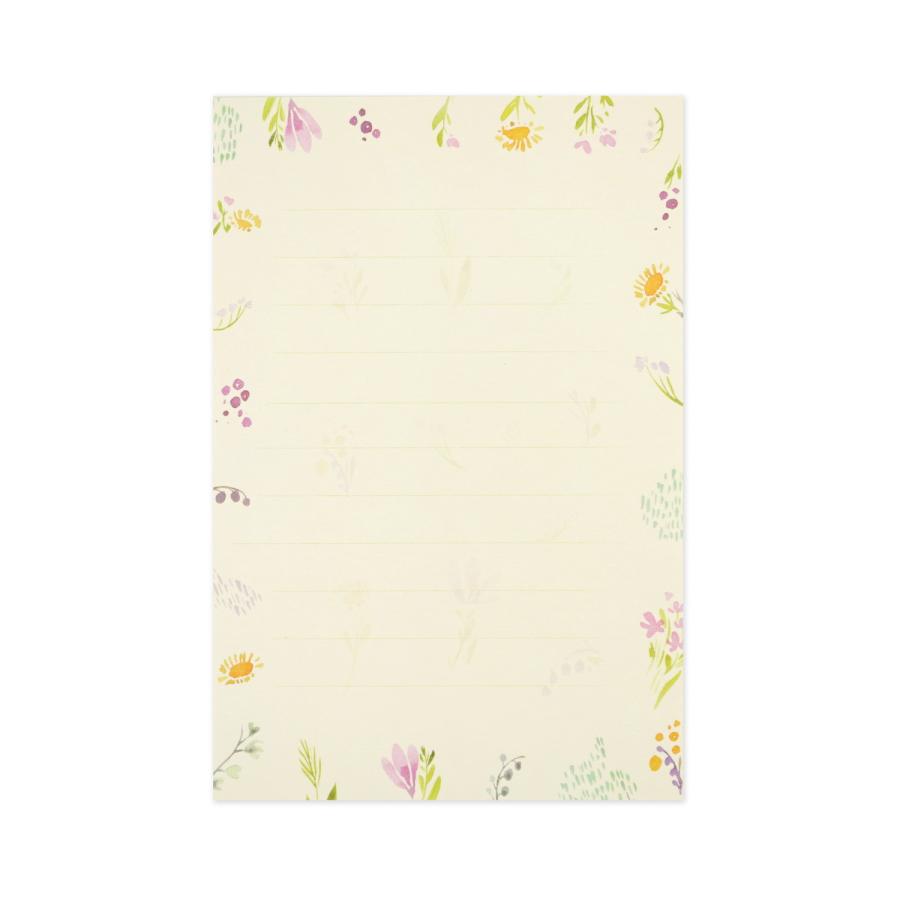 はがき箋 色とりどりの草花｜hgs-467 : フロンティアYahoo!ショップ - 通販 - Yahoo!ショッピング