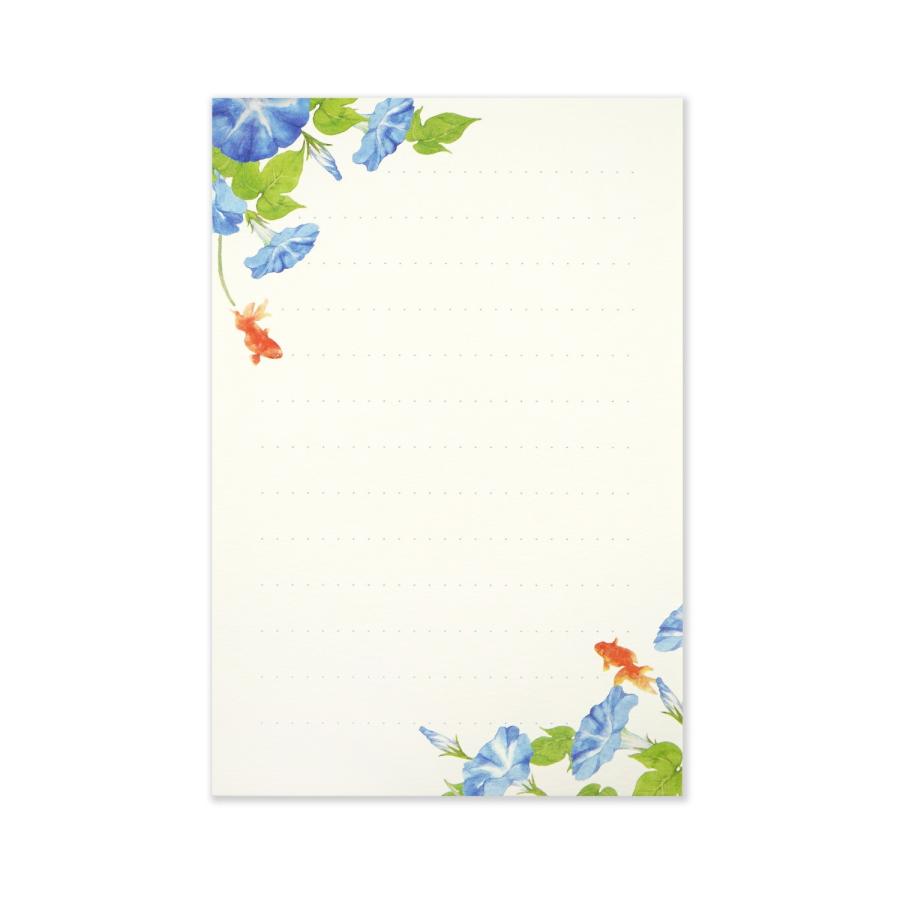 はがき箋 朝顔金魚｜hgs-480 :hgs-480:フロンティアYahoo!ショップ - 通販 - Yahoo!ショッピング