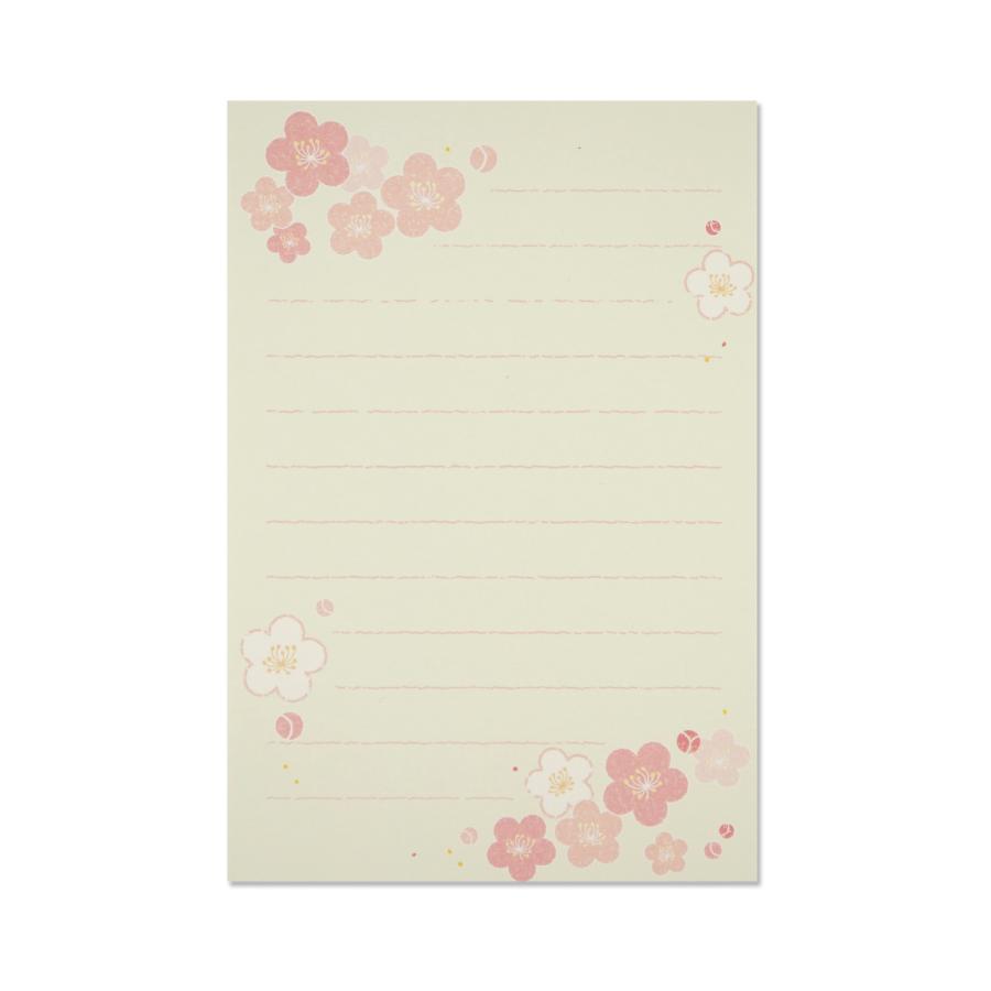 はがき箋 梅香る｜hgs-489 : フロンティアYahoo!ショップ - 通販 - Yahoo!ショッピング