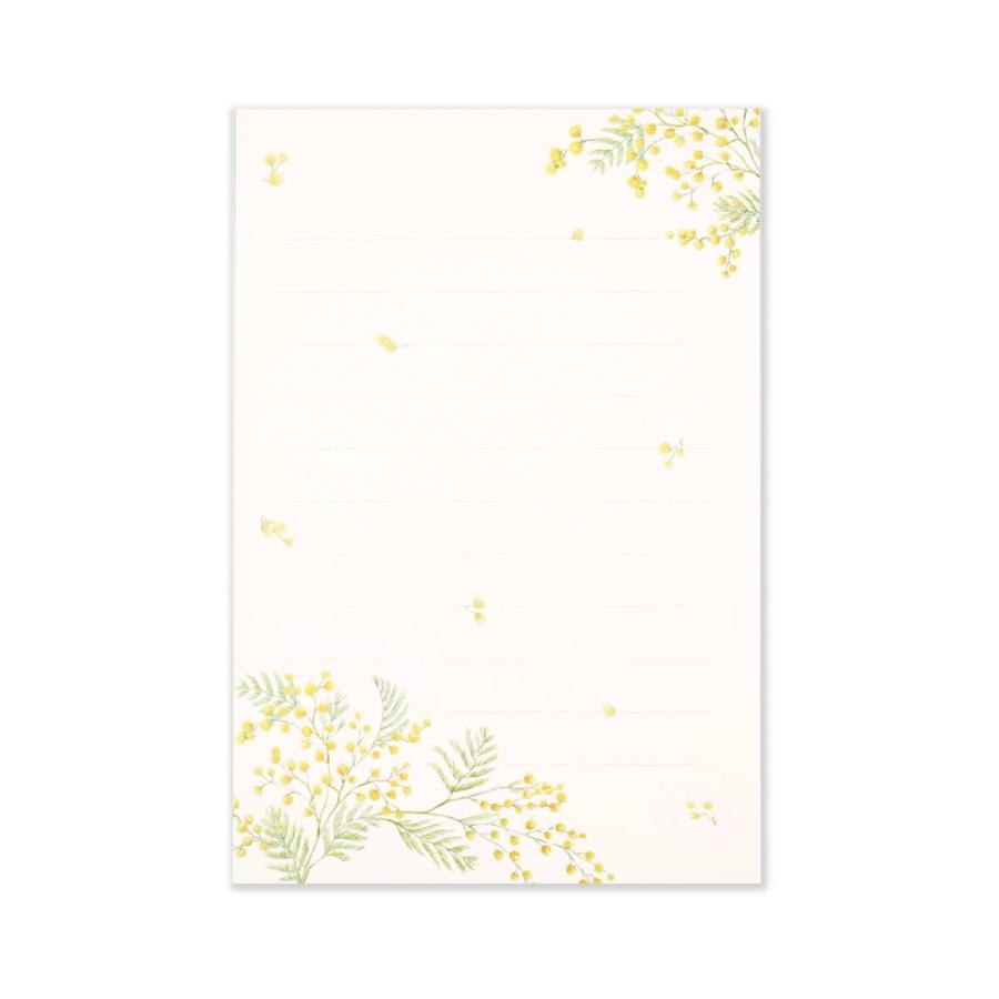 はがき箋 ミモザの庭から｜hgs-495 : hgs-495 : フロンティアYahoo!ショップ - 通販 - Yahoo!ショッピング