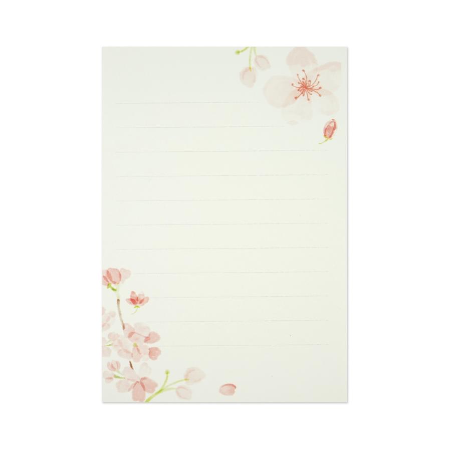 はがき箋 桜吹かれて｜hgs-498 : hgs-498 : フロンティアYahoo!ショップ - 通販 - Yahoo!ショッピング