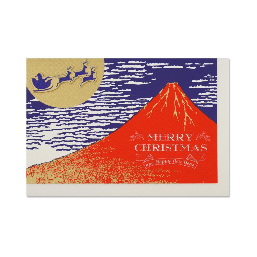 立体和風クリスマスカード 赤富士サンタ｜jxcd-130 : jxcd-130 : フロンティアYahoo!ショップ - 通販 - Yahoo!ショッピング