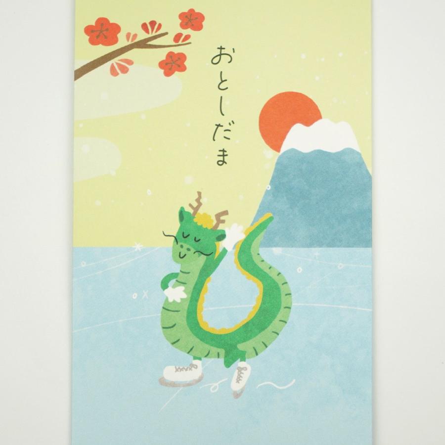 お年玉ポチ袋 辰のスケート｜pch-250 : フロンティアYahoo!ショップ - 通販 - Yahoo!ショッピング