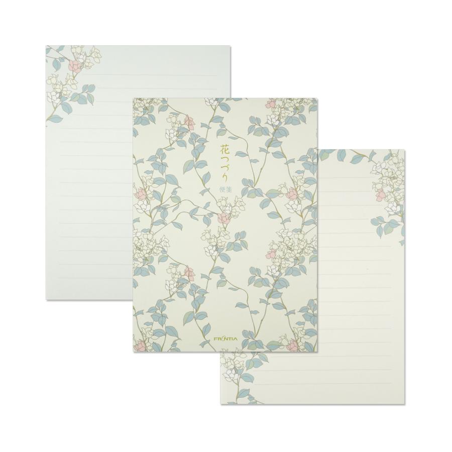 便箋 花つづり｜pd-647 : フロンティアYahoo!ショップ - 通販 - Yahoo!ショッピング