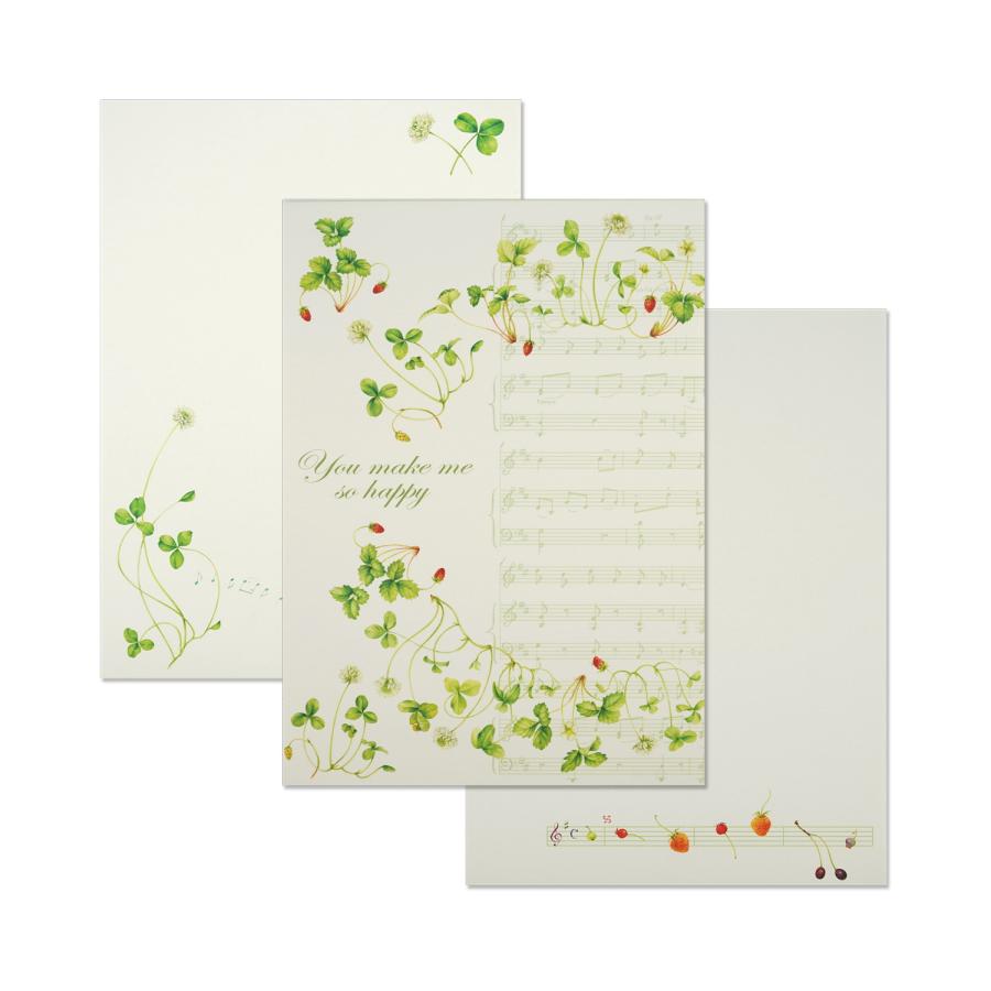 便箋 ミュージックイチゴ｜pd-655 : pd-655 : フロンティアYahoo!ショップ - 通販 - Yahoo!ショッピング