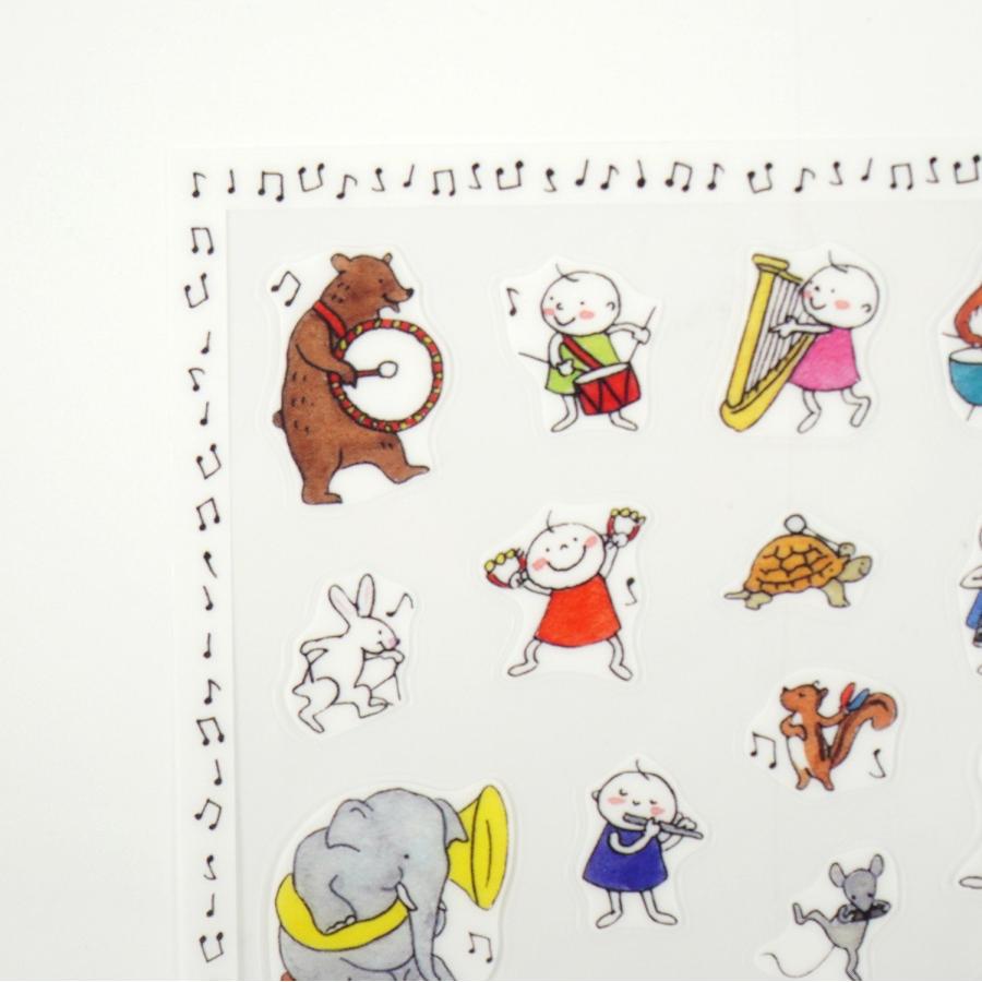 シール Quu音楽隊｜sl-227 : sl-227 : フロンティアYahoo!ショップ - 通販 - Yahoo!ショッピング