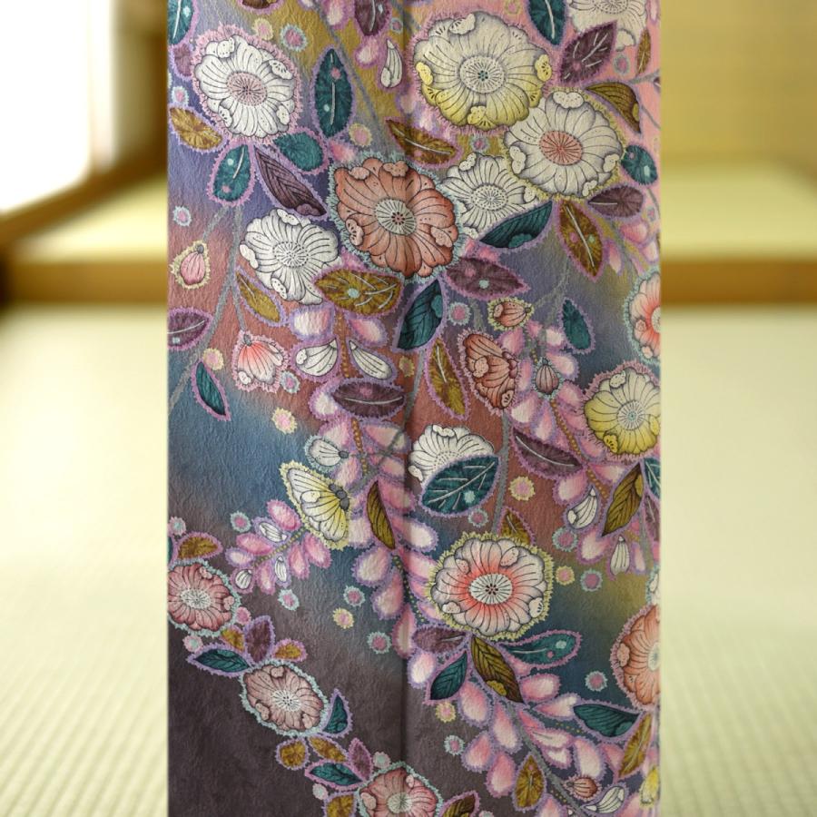 訪問着 レンタル ソフトピンク絞り辻が花 身長 164cm〜174cm位 訪問着 レンタル ソフトピンク絞り辻が花 身長 164cm〜174cm位