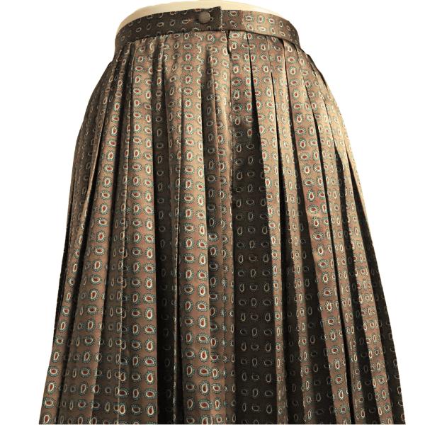 伊太利屋 美品/伊太利屋 GK ガウチョパンツ 小さい 表記 7A2 7号 相当 茶 ブラウン クラシカル プリーツ 艶感 サテン生地 春夏 ボトムス レディース : フルフルマーケット ...