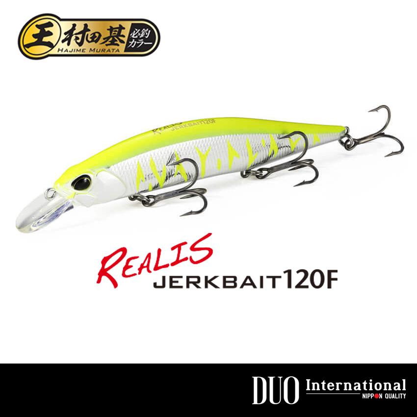 レアリス DUO デュオ ジャークベイト 120F 村田基カラー : ふるきん釣具店 Yahoo!店 - 通販 - Yahoo!ショッピング