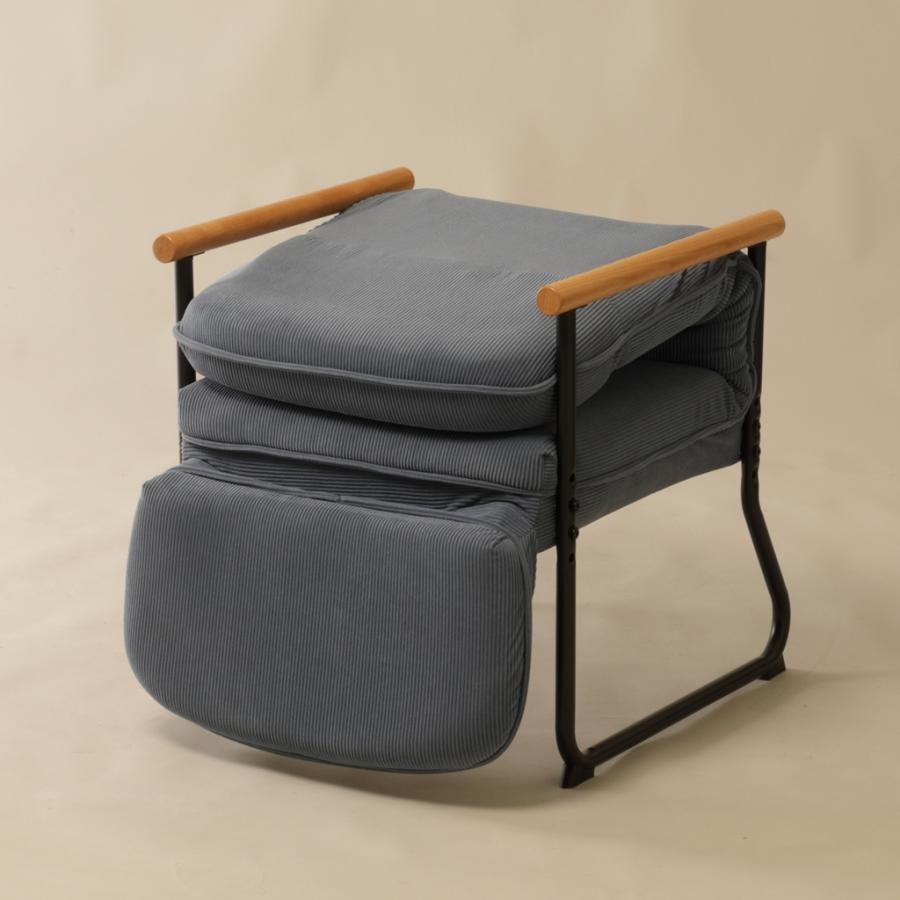 リクライニングチェア パーソナルチェア リラックスチェア ポケットコイル 肘付き 北欧 シンプル フット付き エンケル SBL : f.select store ヤフー店 - 通販 ...