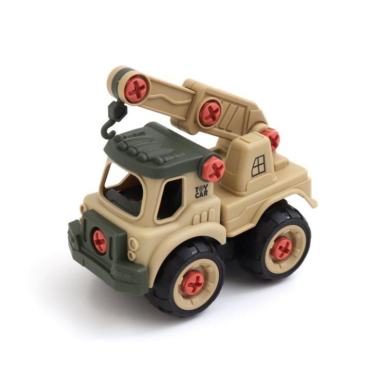 【ラッピング無料】はたらくくるま 組み立ておもちゃ 4個セット おもちゃ 4歳 男の子 プレゼント ギフト お誕生日 クリスマス 夏休み おうち遊び 6941302 :6941302:木原商店 ...