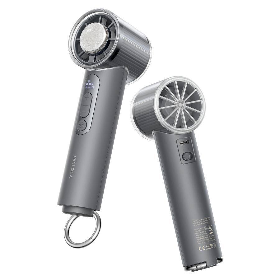 TORRAS（トラス）COOLIFYiva ハンディファン チャコール : 二子玉川 蔦屋家電 ヤフー店 - 通販 - Yahoo!ショッピング