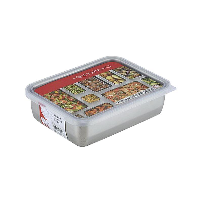 保存容器 ステンレス 食品 フードコンテナ キャニスター 弁当箱 作り置き おかず キッチン用品 ジー・クック フードストッカー 中 : 通販 ...