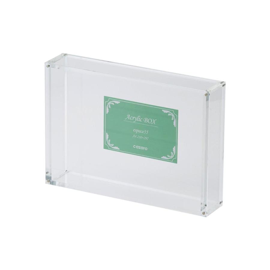 Cazaro アクリルBOX エスパス 55 A4 クリア 36B005B0200 : 通販奉行 - 通販 - Yahoo!ショッピング