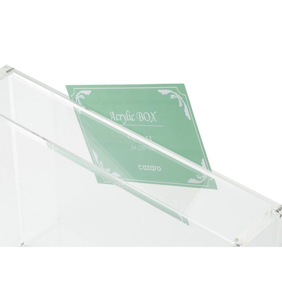 Cazaro アクリルBOX エスパス 55 A4 クリア 36B005B0200 : 通販奉行 - 通販 - Yahoo!ショッピング