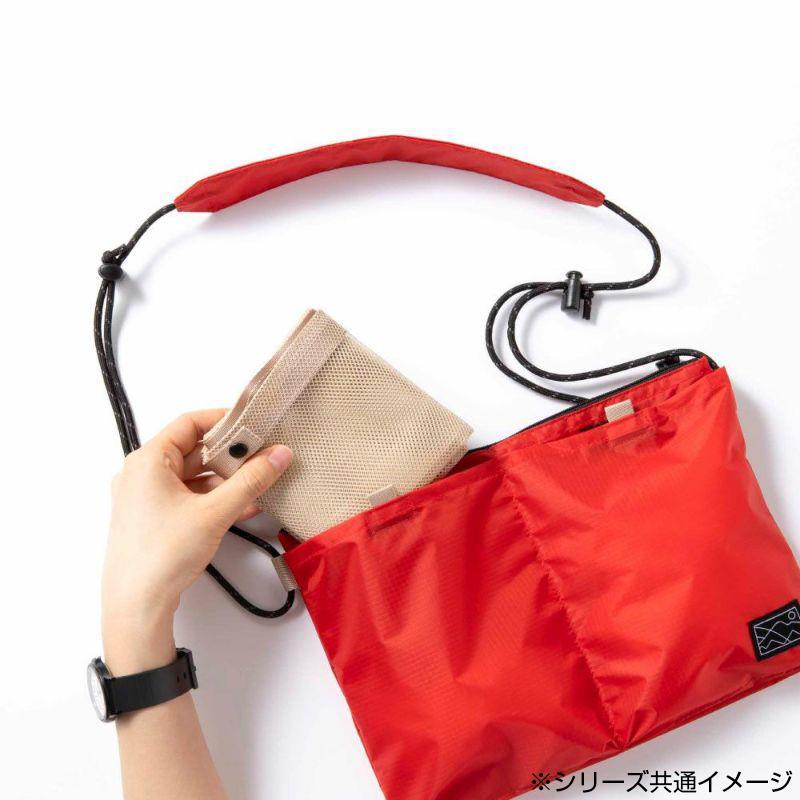 バッグ サコッシュ 鞄 メッシュ 買い物 アウトドア 旅行 レジャー シンプル かわいい おしゃれ HYEY TRIO BAG トリオバッグ ...