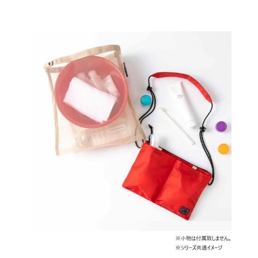 バッグ サコッシュ 鞄 メッシュ 買い物 アウトドア 旅行 レジャー シンプル かわいい おしゃれ HYEY TRIO BAG トリオバッグ ...