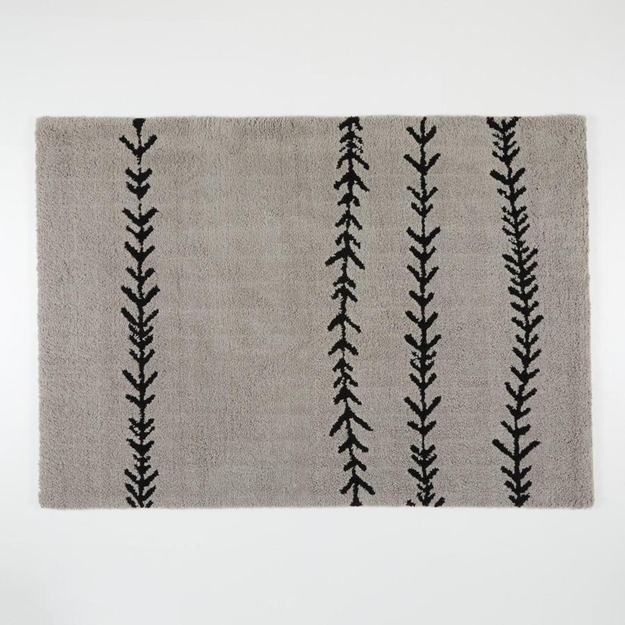 ラグ マット 防ダニ 抗菌 清潔 安心 すべり止め オールシーズン おしゃれ シンプル インテリア 模様替え シャギーラグ ラヴィ グレー ...