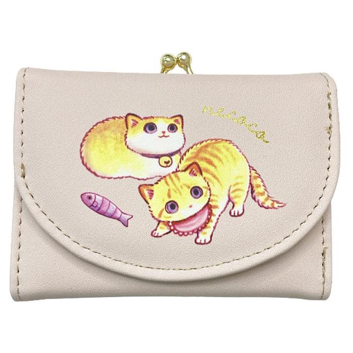 necoco がま口ミニ財布 A49-2 ベージュ : 通販奉行 - 通販 - Yahoo!ショッピング