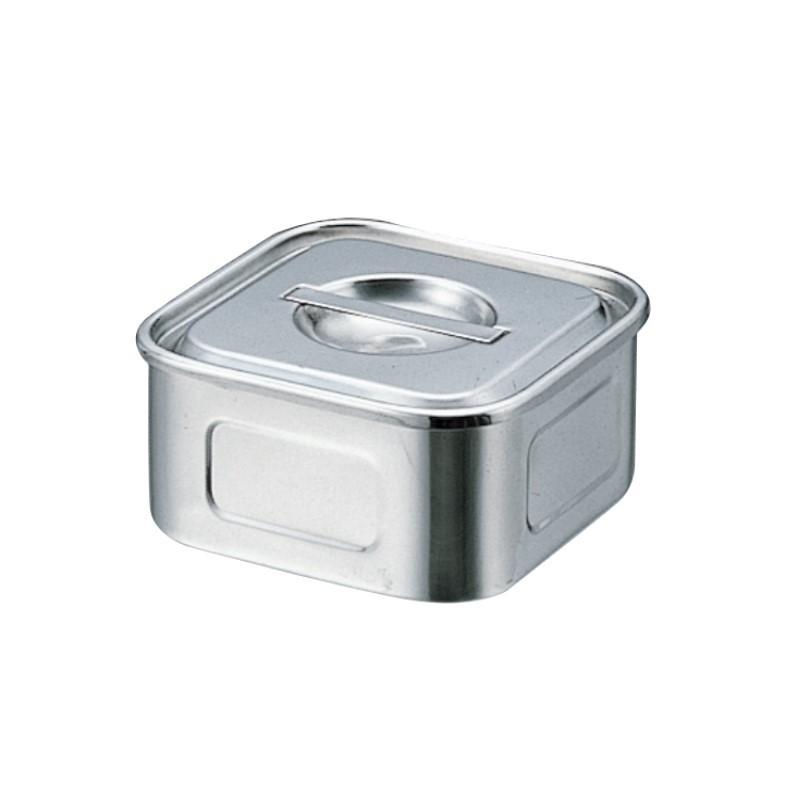 三宝産業 UK 18-8浅型角キッチンポット 13.5cm AB0210 : 通販奉行 - 通販 - Yahoo!ショッピング