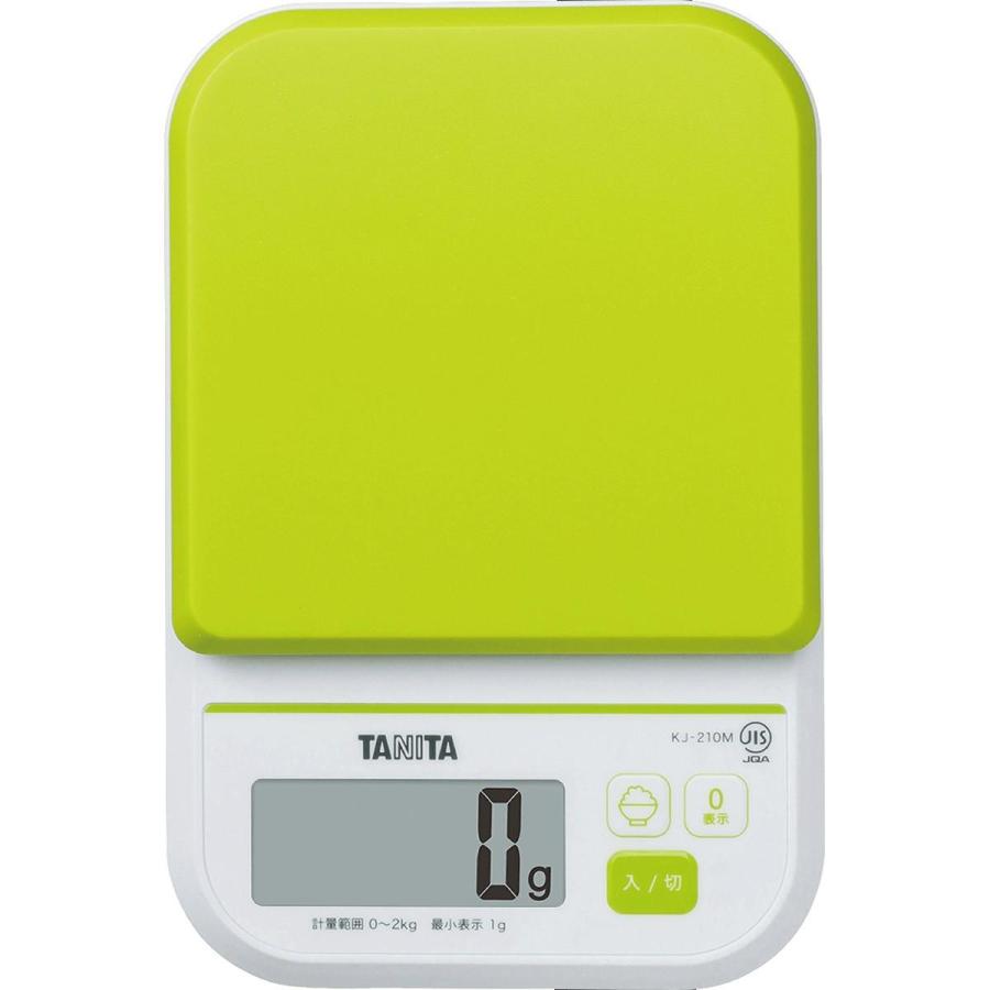 TANITA タニタ デジタルクッキングスケール KJ-210M グリーンM : 通販奉行 - 通販 - Yahoo!ショッピング