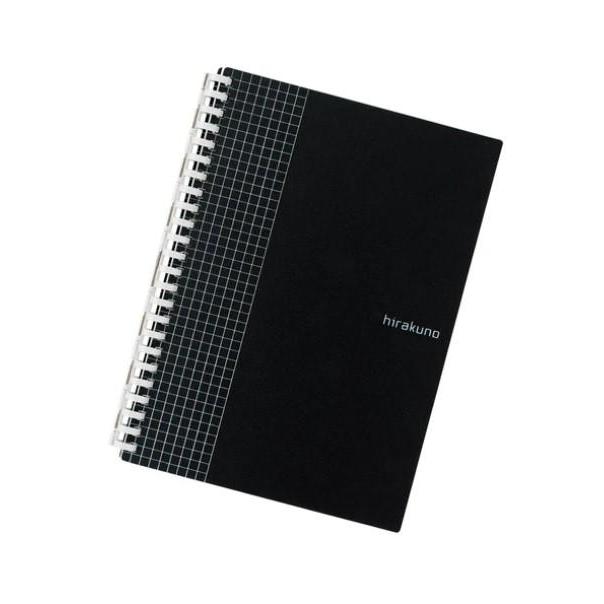 LIHIT LAB.(リヒトラブ) hirakuno ツイストノート A5 S型(タテ型) ブラック N-1673-24 : 通販奉行 - 通販 - Yahoo!ショッピング