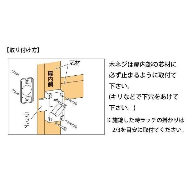 G-151 面付本締錠（小）3本キー 71151 : 通販奉行 - 通販 - Yahoo!ショッピング