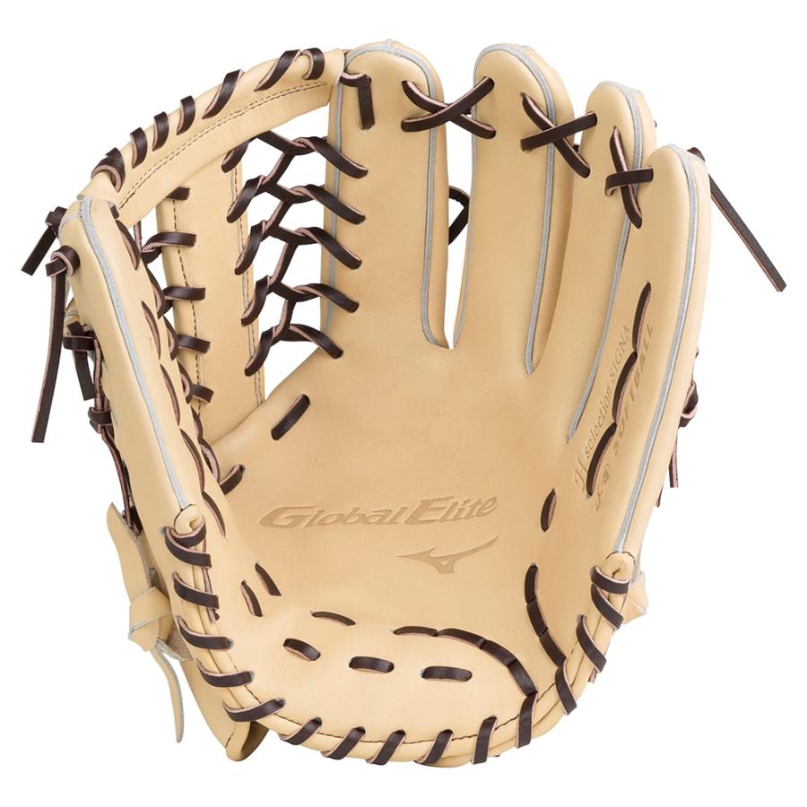 MIZUNO 【MIZUNO】ミズノ ソフトボール用グラブ【グローバルエリート】H selection SIGNA【外野手用／サイズ16N】1AJGS30407 70 : 不動スポーツ ...