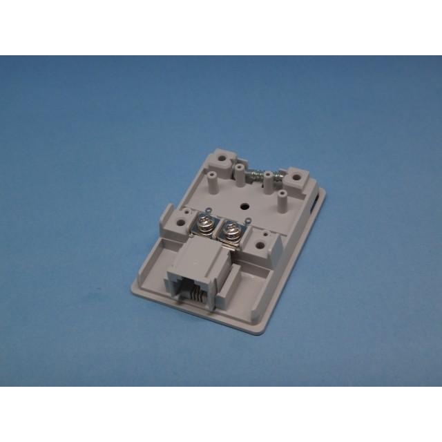 東名通信工業 通信用ローゼット MJ-2S(M) N8(グレー) : mj-2s-n8 : ヨナシンホーム ヤフー店 - 通販 - Yahoo!ショッピング