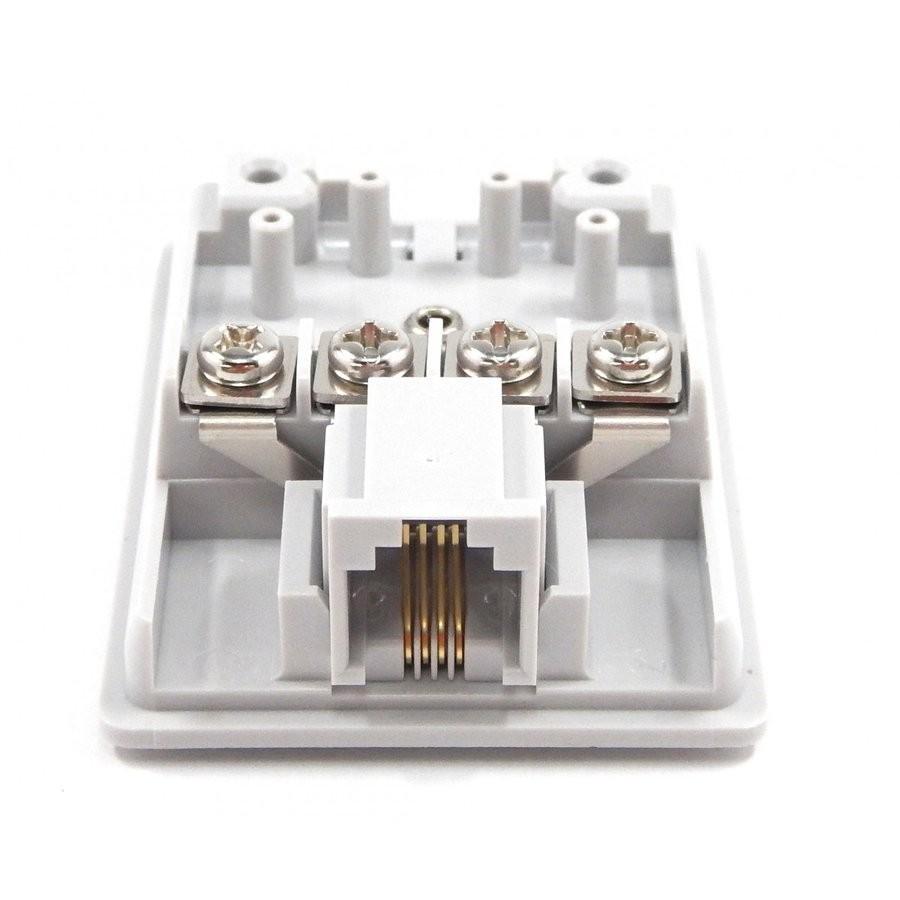 東名通信工業 通信用ローゼット MJ-4S(M) CW(クリーム) :MJ-4S-CW:ヨナシンホーム ヤフー店 - 通販 - Yahoo!ショッピング