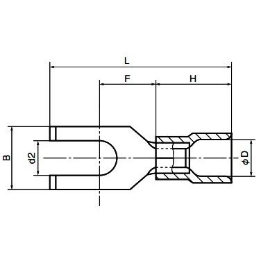 TMEX1.25Y-3W：銅線用環境配慮形絶縁被覆付圧着端子（Y形）先開形Wタイプ 1.25平方mm 100個入 黒色 : ヨナシンホーム ヤフー店 - 通販 - Yahoo!ショッピング