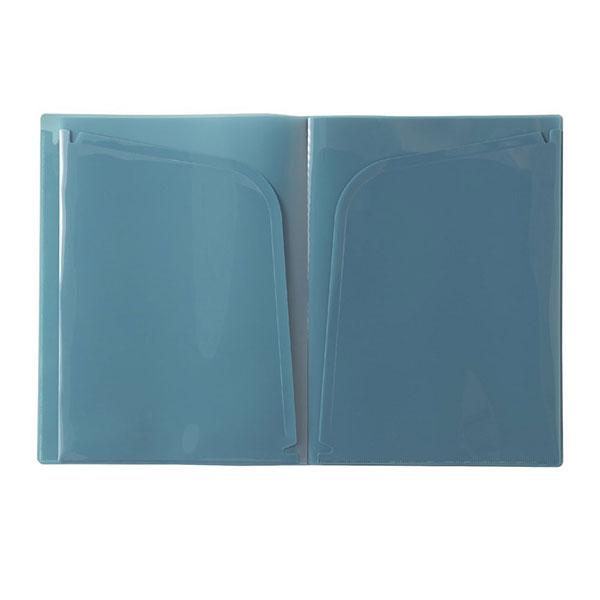 ナカバヤシ ポイ・ファイル A4 8ポケット ブルー CBCH8-B : 21408 : フエルショップ - 通販 - Yahoo!ショッピング