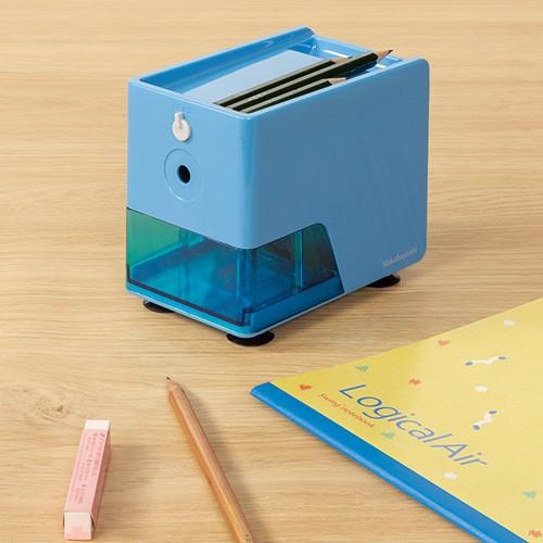 ナカバヤシ 電動鉛筆削り スリムトレータイプ DPS-601KB ブルー : フエルショップ - 通販 - Yahoo!ショッピング