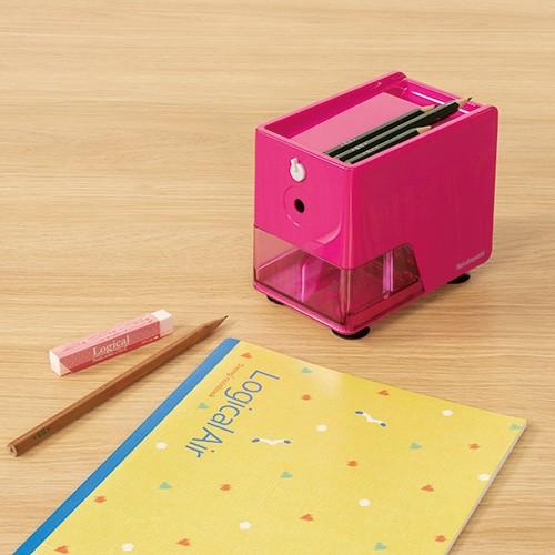 ナカバヤシ 電動鉛筆削り スリムトレータイプ DPS-601KB ブルー : フエルショップ - 通販 - Yahoo!ショッピング