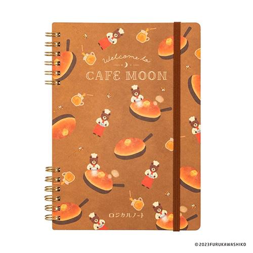 ナカバヤシ スイング・ロジカルWリングノート 古川紙工 ムーンカフェ B6 パンケーキ NW-B607-3 : フエルショップ - 通販 - Yahoo!ショッピング