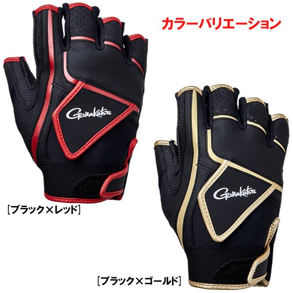 Gamakatsu がまかつ CORDURA ( R ) トーナメントグローブ 5本切 GM-7293 ブラック×レッド M ( 2023年 春夏新製品 : 釣具・フーガショップ1 - 通販 ...