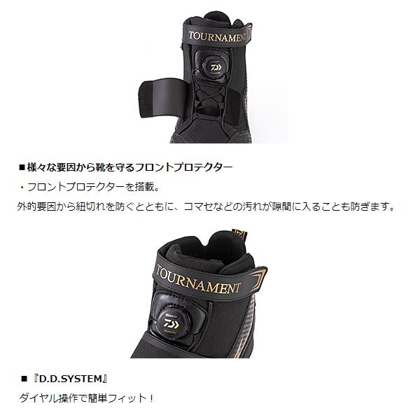 ダイワ トーナメントフィッシングシューズ TM-2500C フェルトスパイク ブラック 26.5cm :4550133130021:釣具 ...