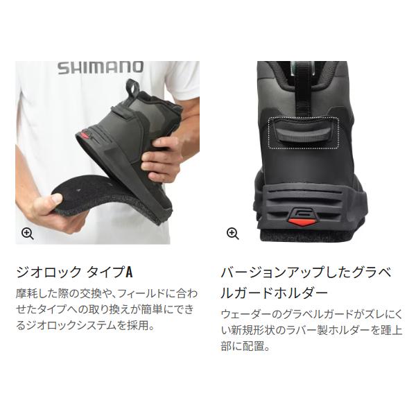 シマノ（SHIMANO） ジオロック ウェーディングシューズPRO カットピン