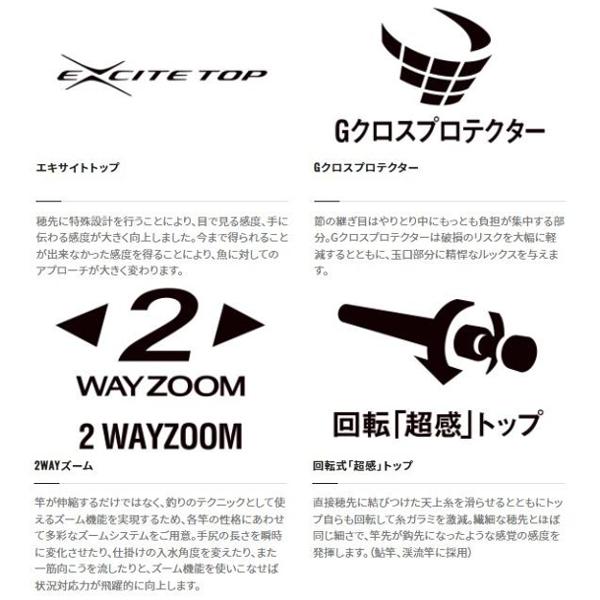 シマノ スーパーゲームファインスペック ZD MH95-100ZD ロッド 渓流竿 ( 2021年 12月新製品 ) : 4969363303165 : フーガショップA - 通販 ...