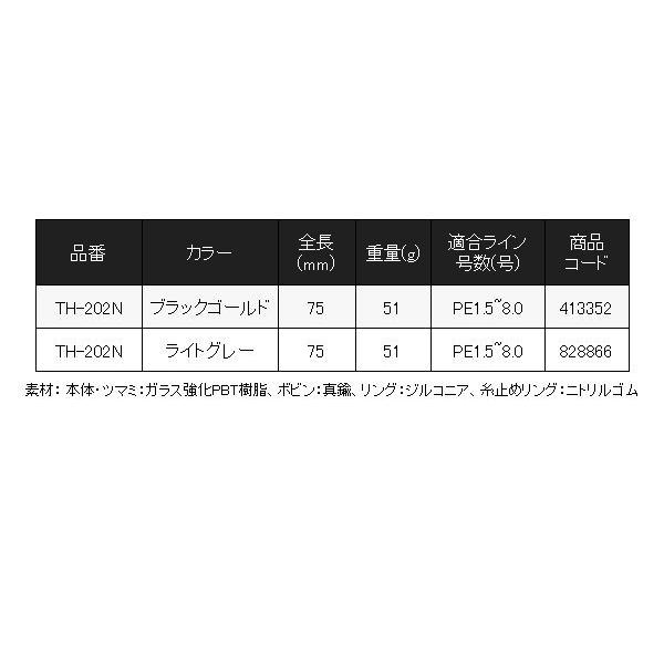 シマノ ボビンワインダー ヘビータイプ TH-202N ブラックゴールド 75mm : フーガショップA - 通販 - Yahoo!ショッピング