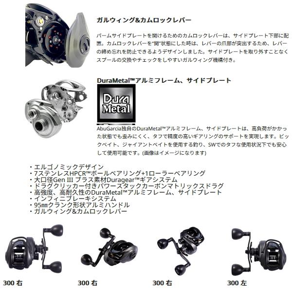 Abu Garcia（アブガルシア） （25年9月新商品） ビースト 300 LP