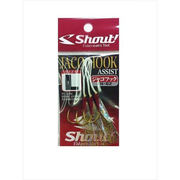 秋セール開催中!!| シャウト JH-02 ジャコフック L（JAN/EAN：4941430098037） : h5-700294-jh ...