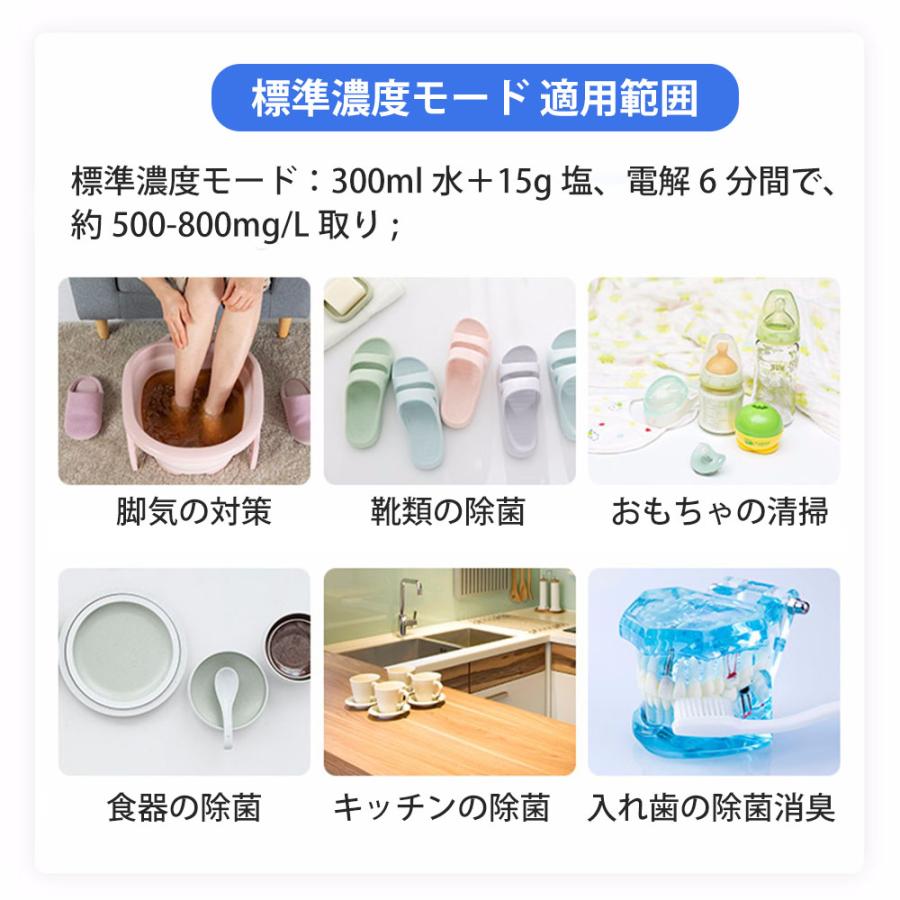 次亜塩素酸水 生成器 電解水生成器 スプレー 99.9% 300ml 手 強力消臭 次亜塩素酸ナトリウム生成器 家庭用 安全 便利 カビ ペット臭 : Fuji-Phantom - 通販 ...