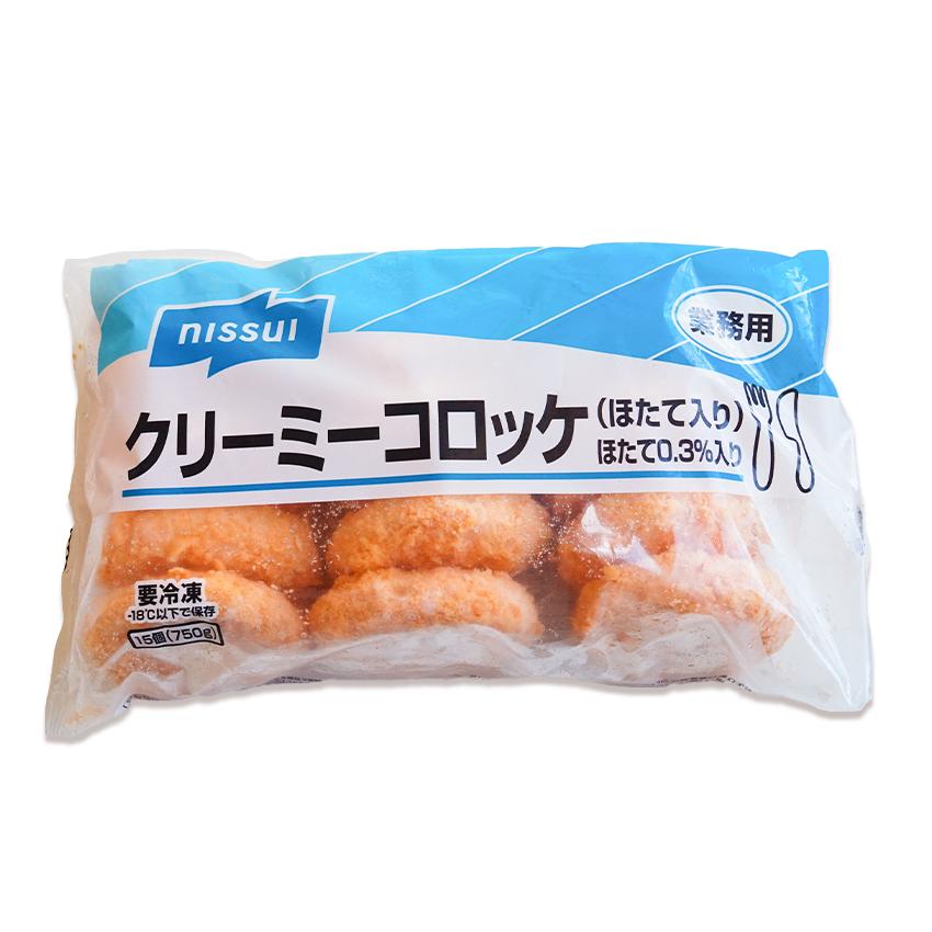 ニッスイ クリーミーコロッケ ほたて入り 15個/750g 冷凍 総菜 帆立 帆立コロッケ :7009206398:海産王子 - 通販 - Yahoo!ショッピング