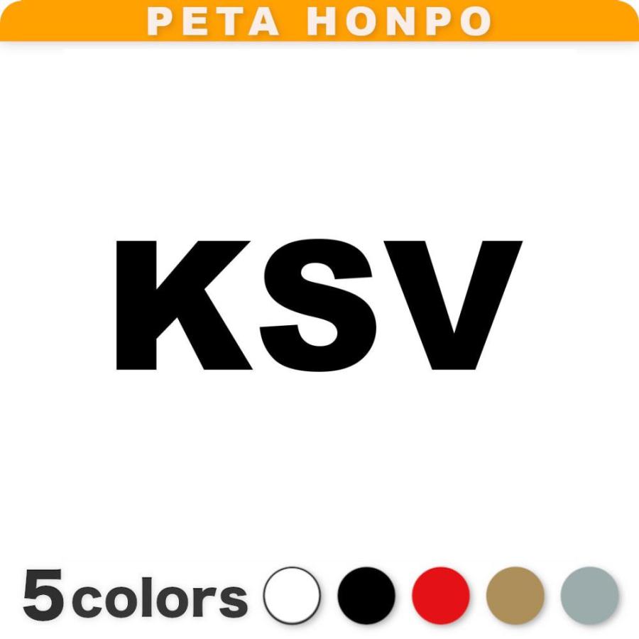 カッティングステッカー KSV サイズ選択可 コソボ 国名コード Kosovo シール : FUJI Works - 通販 - Yahoo!ショッピング