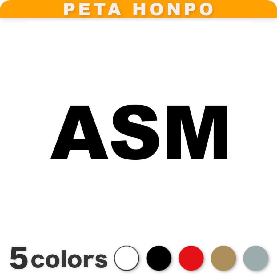 カッティングステッカー ASM サイズ選択可 米領サモア 国名コード American Samoa : FUJI Works - 通販 ...