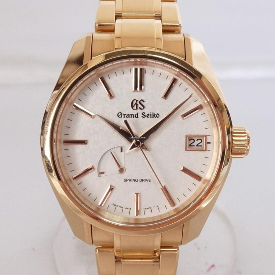 Heritage Collection Grand Seiko ヘリテージ コレクション スプリングドライブ ピンクゴールド SBGA364 ...