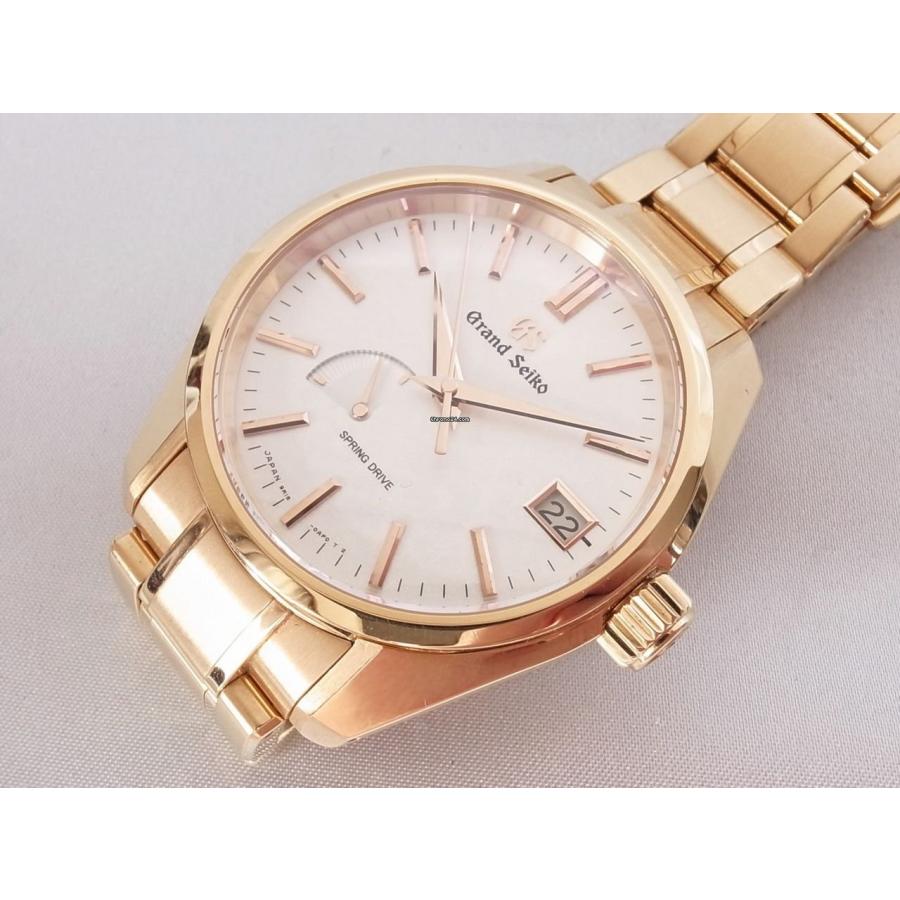Heritage Collection Grand Seiko ヘリテージ コレクション スプリングドライブ ピンクゴールド SBGA364 ...